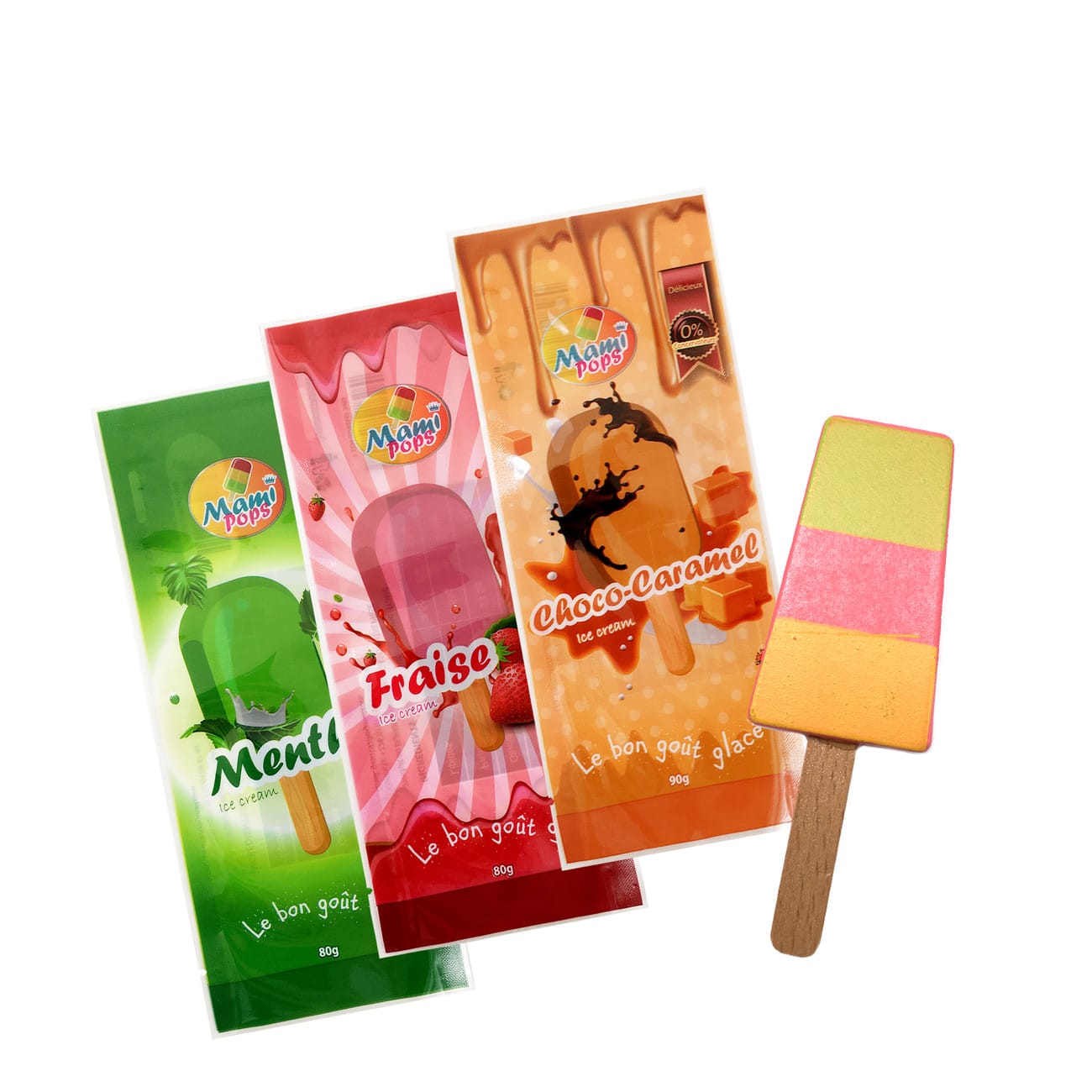 popsicle packaging design:Back Heat Seal Factory Colorful Printed Ice ...