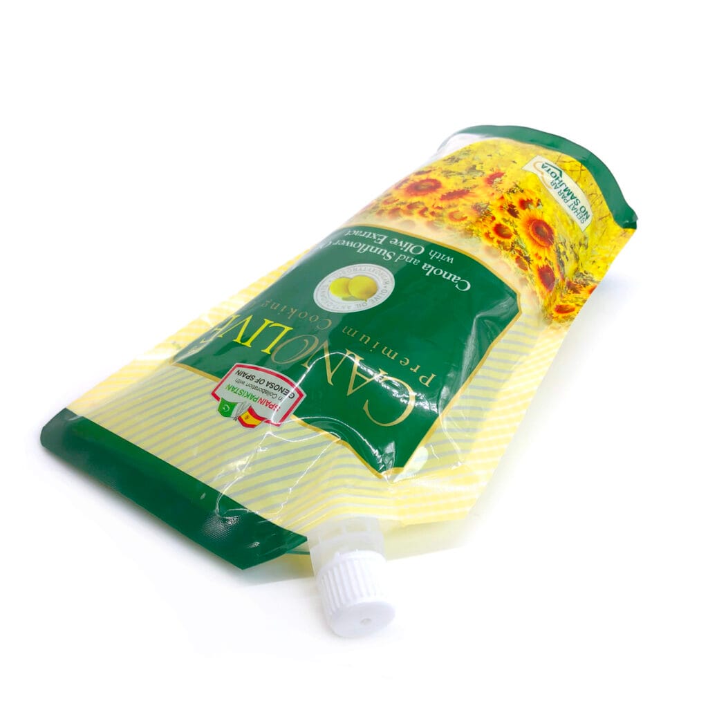 food pouch spout:Custom Print 1L 3L Liquid Bag Cooking Oil Packaging ...