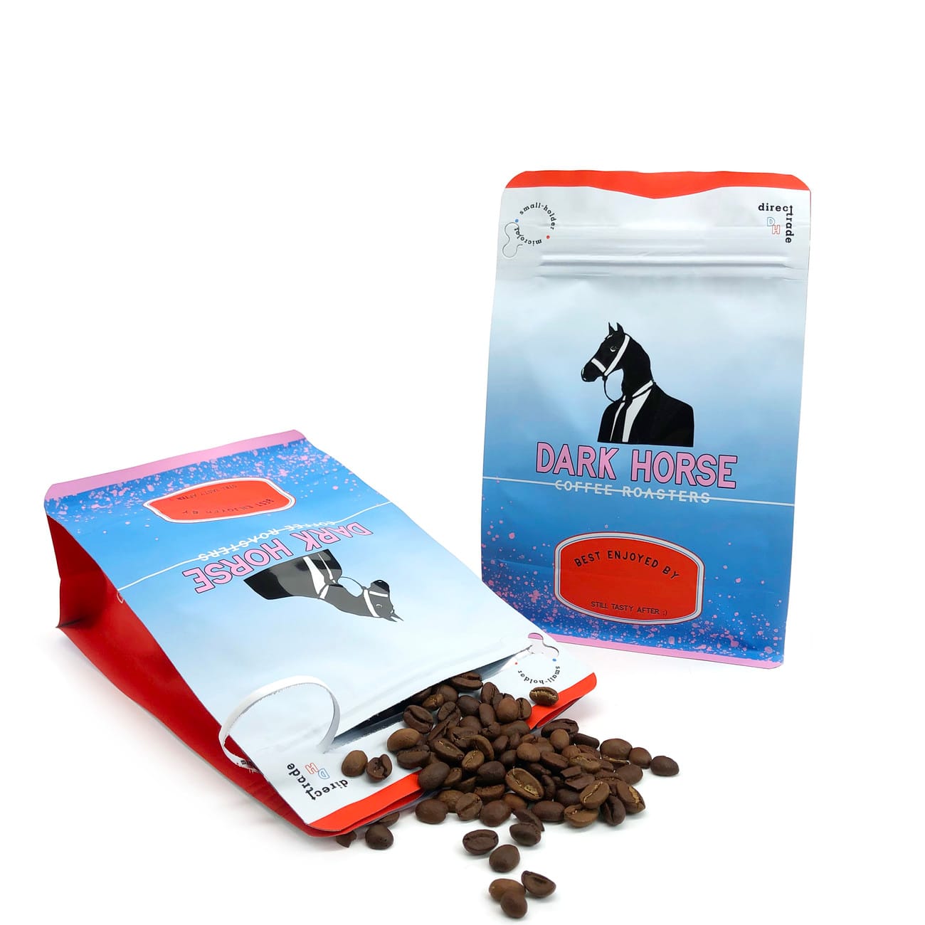 coffee bag design:Custom Printed Reusable Cafe 250g500g1kg Zipper Flat ...