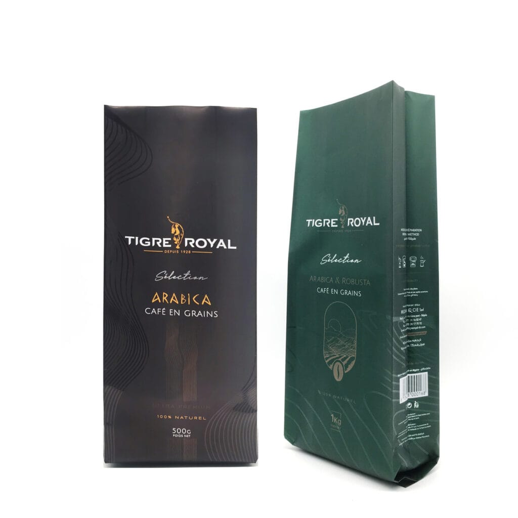 coffee packaging bags:Printed Side Gusset Coffee Bean Packaging Bag ...
