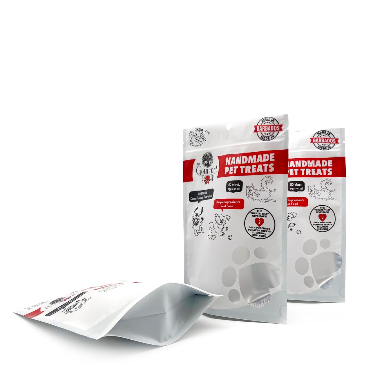 packaging for dog food:Custom Resealable Zipper Stand Up Pouch Pet Dog ...