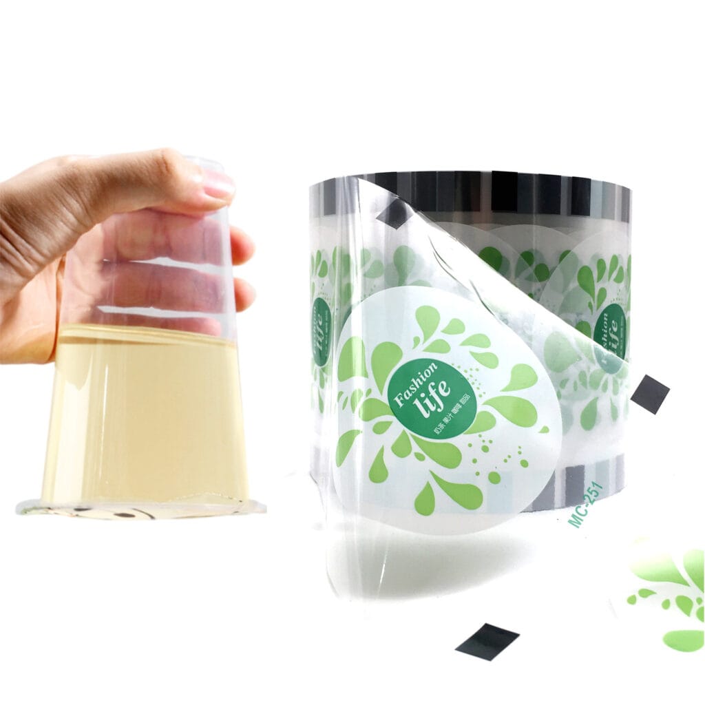 bubble tea cup sealing film:Factory Customized Printed Laminating ...