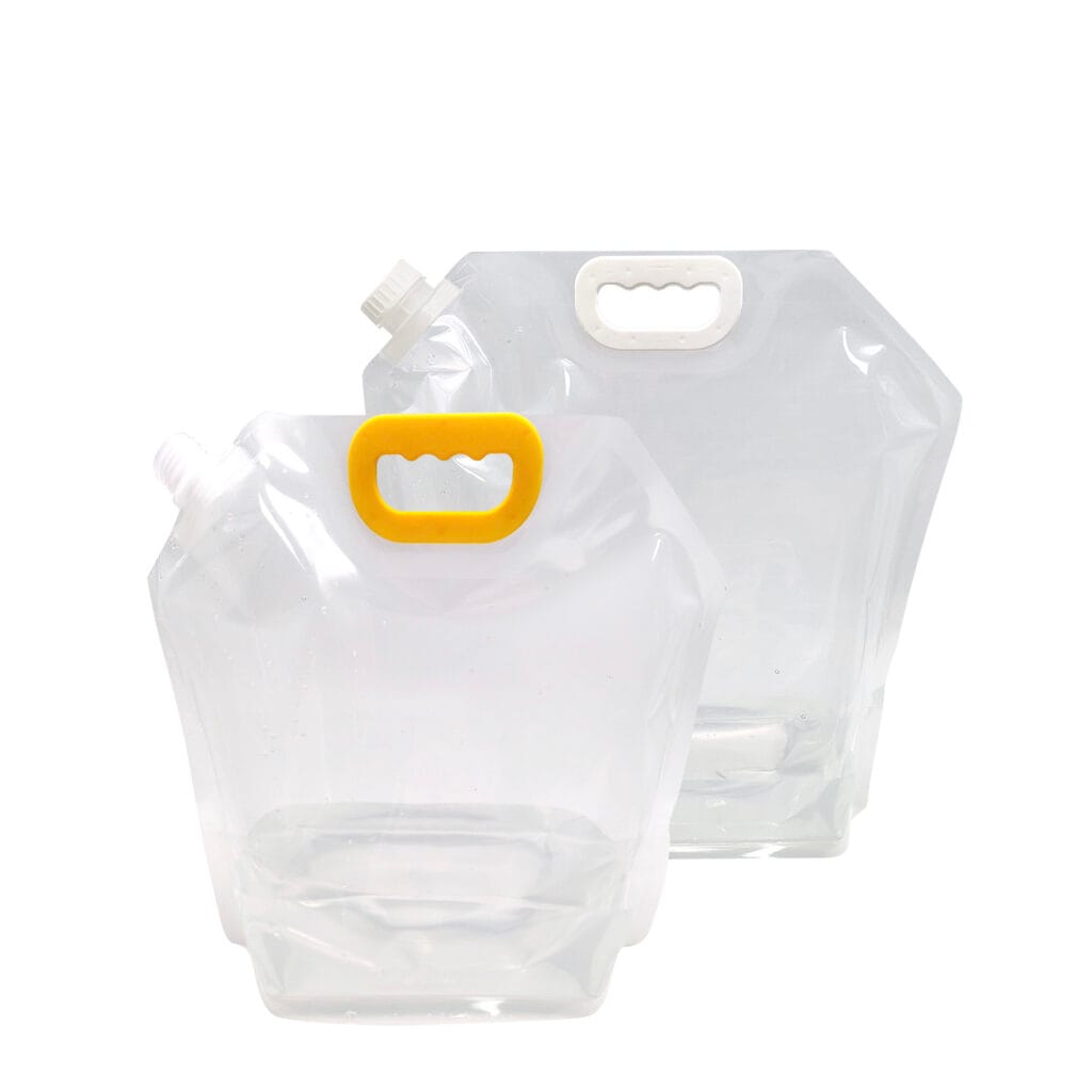 Clear Spout Pouch:Factory Food Grade 1.5L 2.5L 5L Gallon Foldable ...