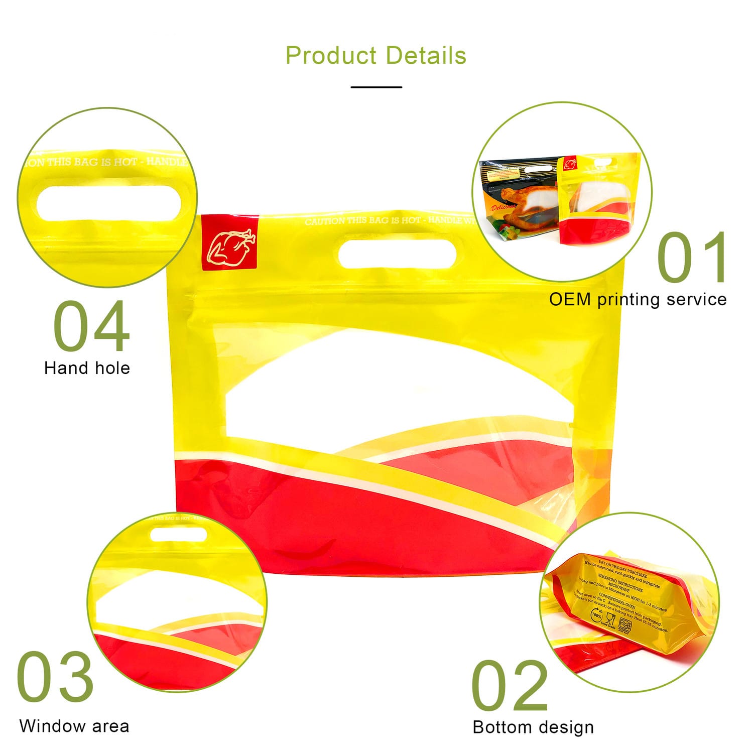 chicken packaging bags:Custom Printed Plastic Laminated Stand Up Pouch ...