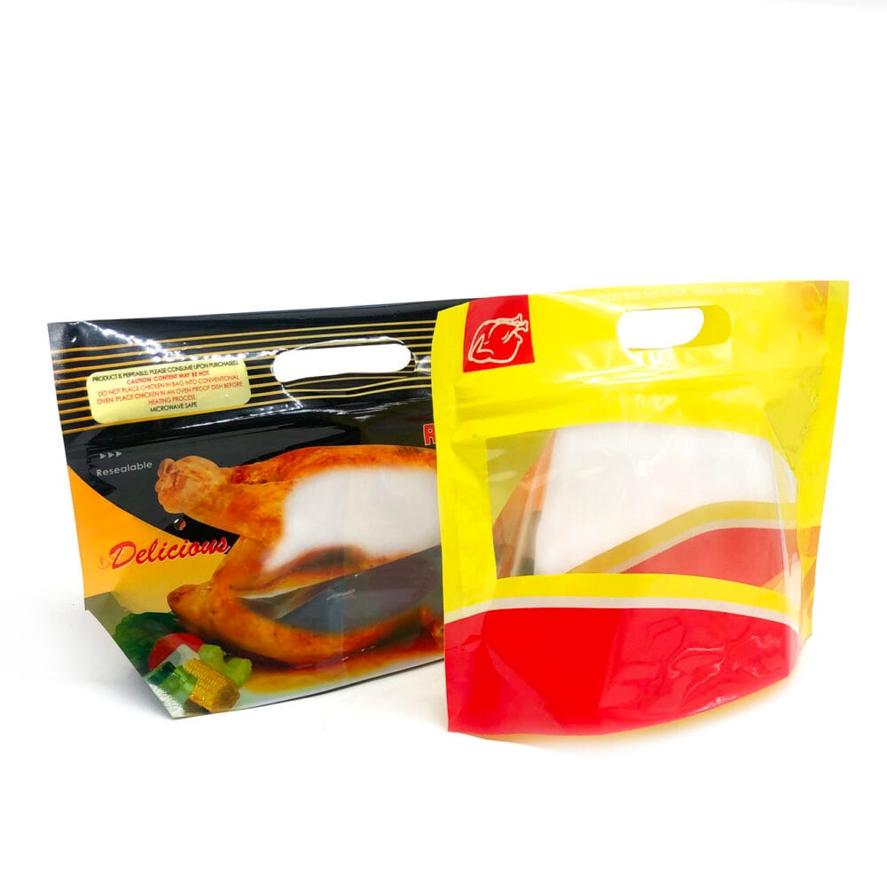 Chicken Packaging Bags:Custom Printed Plastic Laminated Stand Up Pouch ...