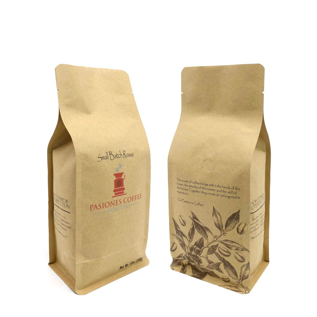 biodegradable coffee bags:PLA Metalized 250g500g1kg Custom Resealable ...