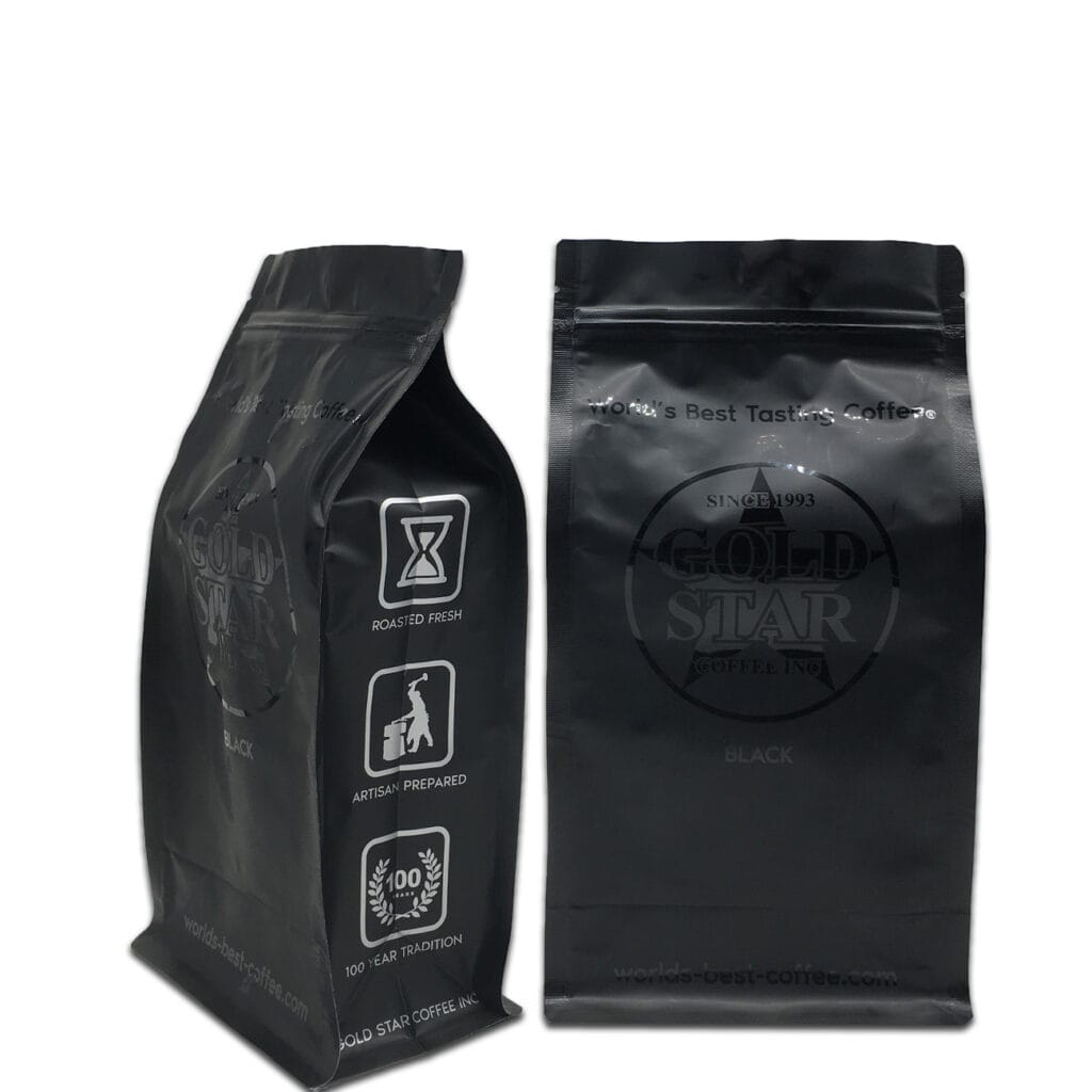 coffee bags:Custom Logo Flat Bottom Pouch With Valve And Zip Lock ...