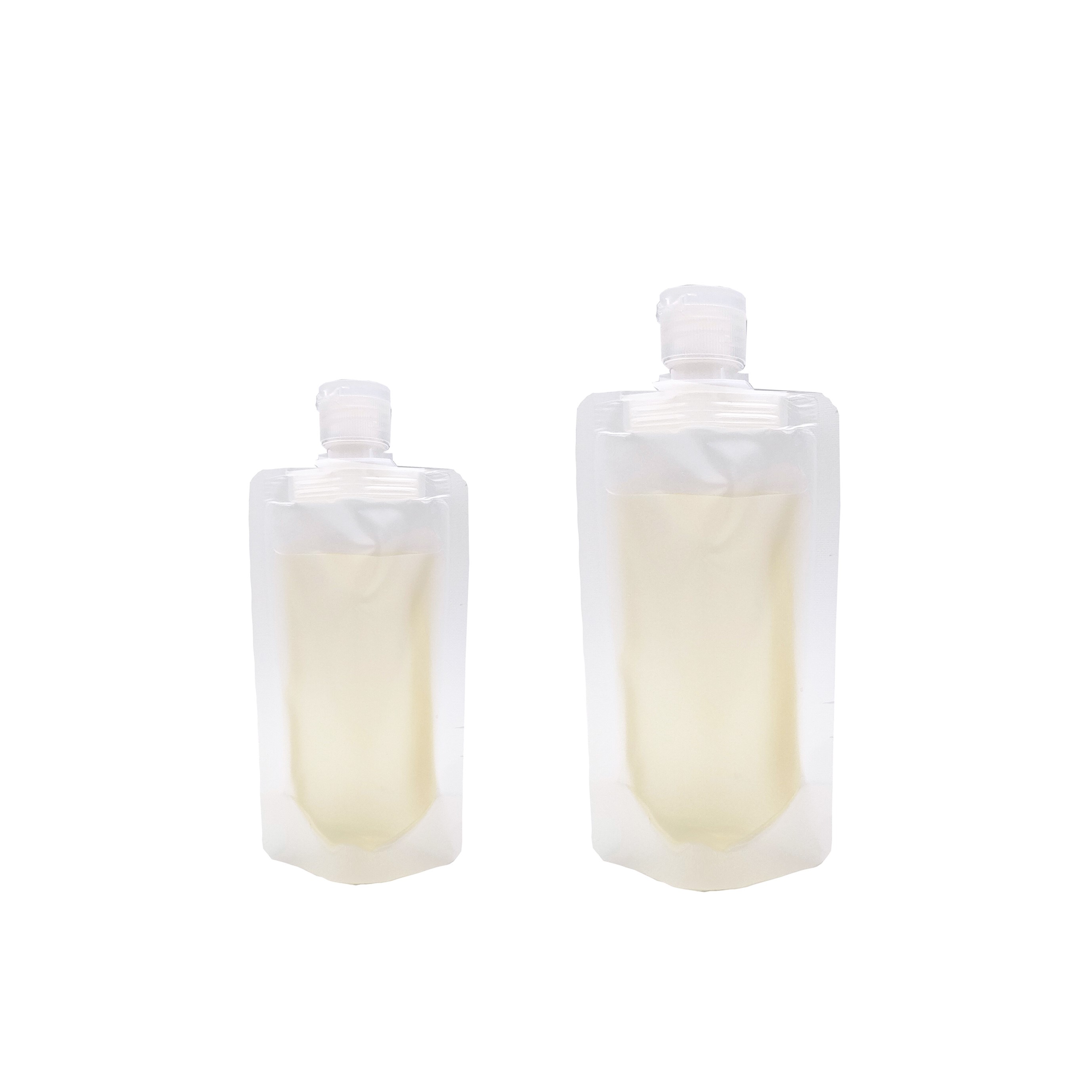 spouted stand up pouch:Custom Printed 30ml 100ML Transparent Lotion ...