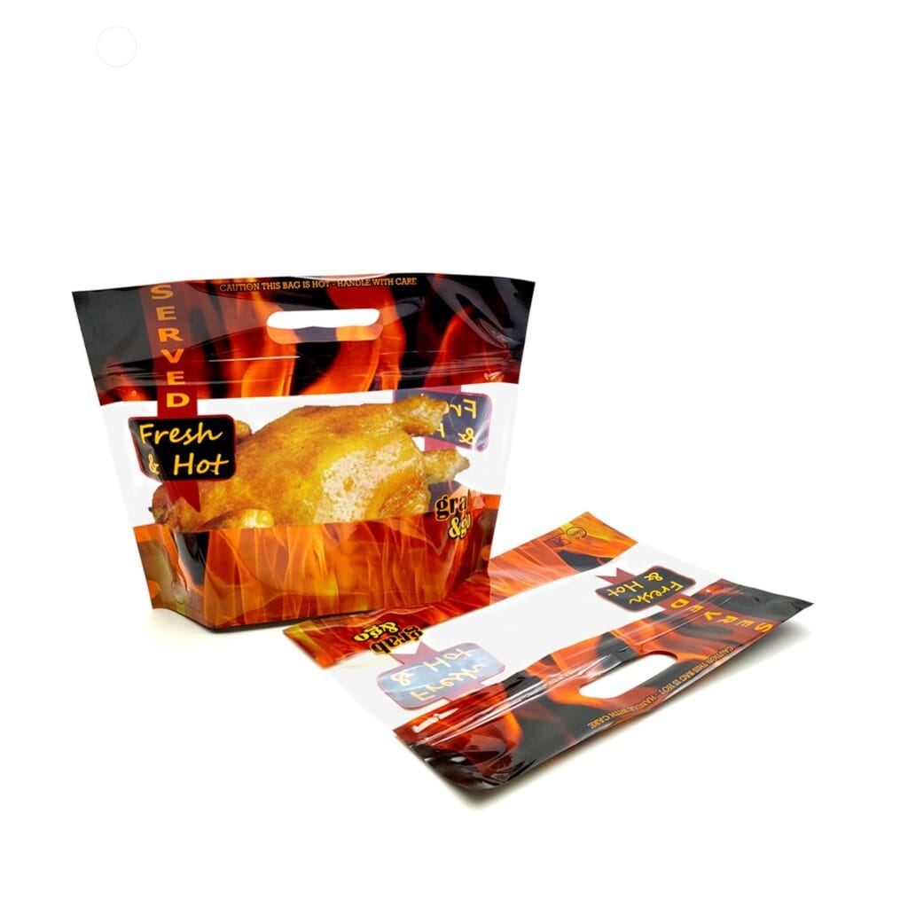 Grilled Chicken Package:Food Grade Transparent Resealable Bags For ...
