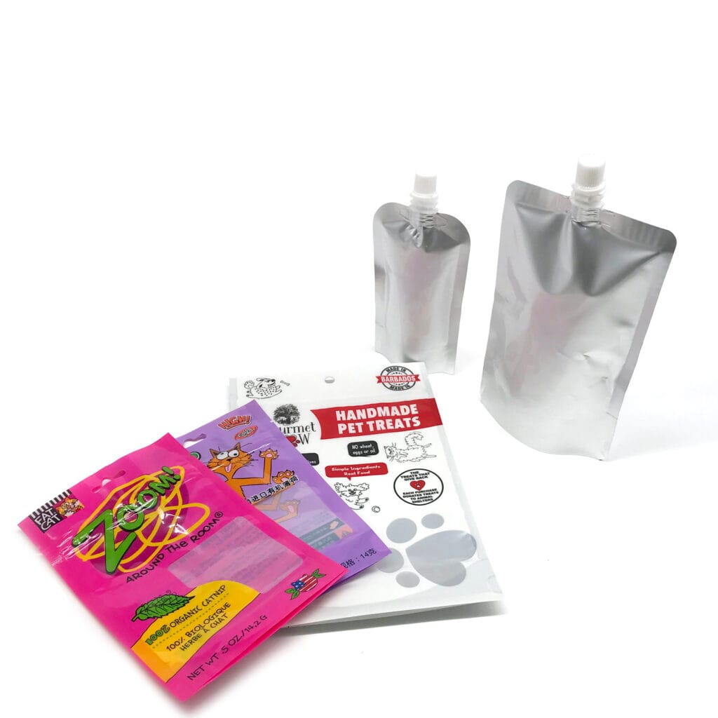 Pet Food Package:Manufacturer Custom Aluminium Foil 3 Side Seal Cat Pet ...