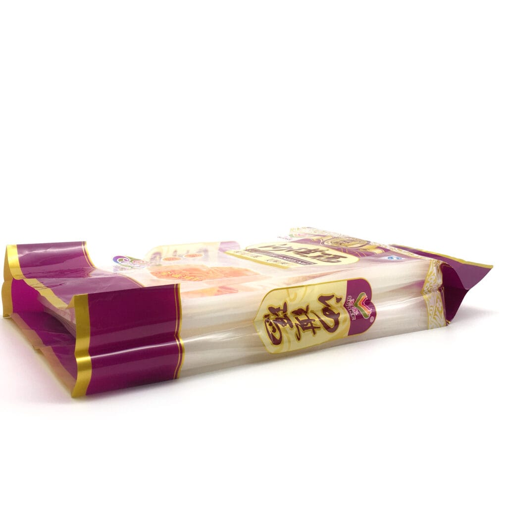 Flat Bottom Pouch:Manufacturer Plastic Nylon Bags For Rice Packaging ...