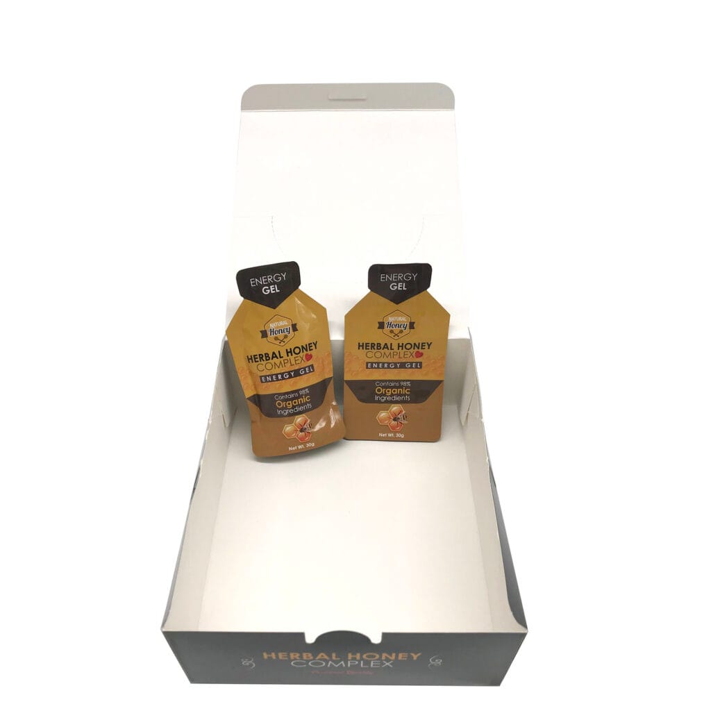 Energy Gels Packaging:Leak Proof Special Shape Honey Energy Gel Private ...