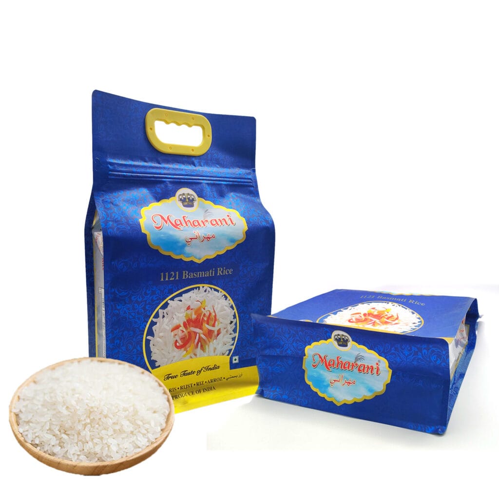 Flat Bottom Pouch:Manufacturer Plastic Nylon Bags For Rice Packaging ...