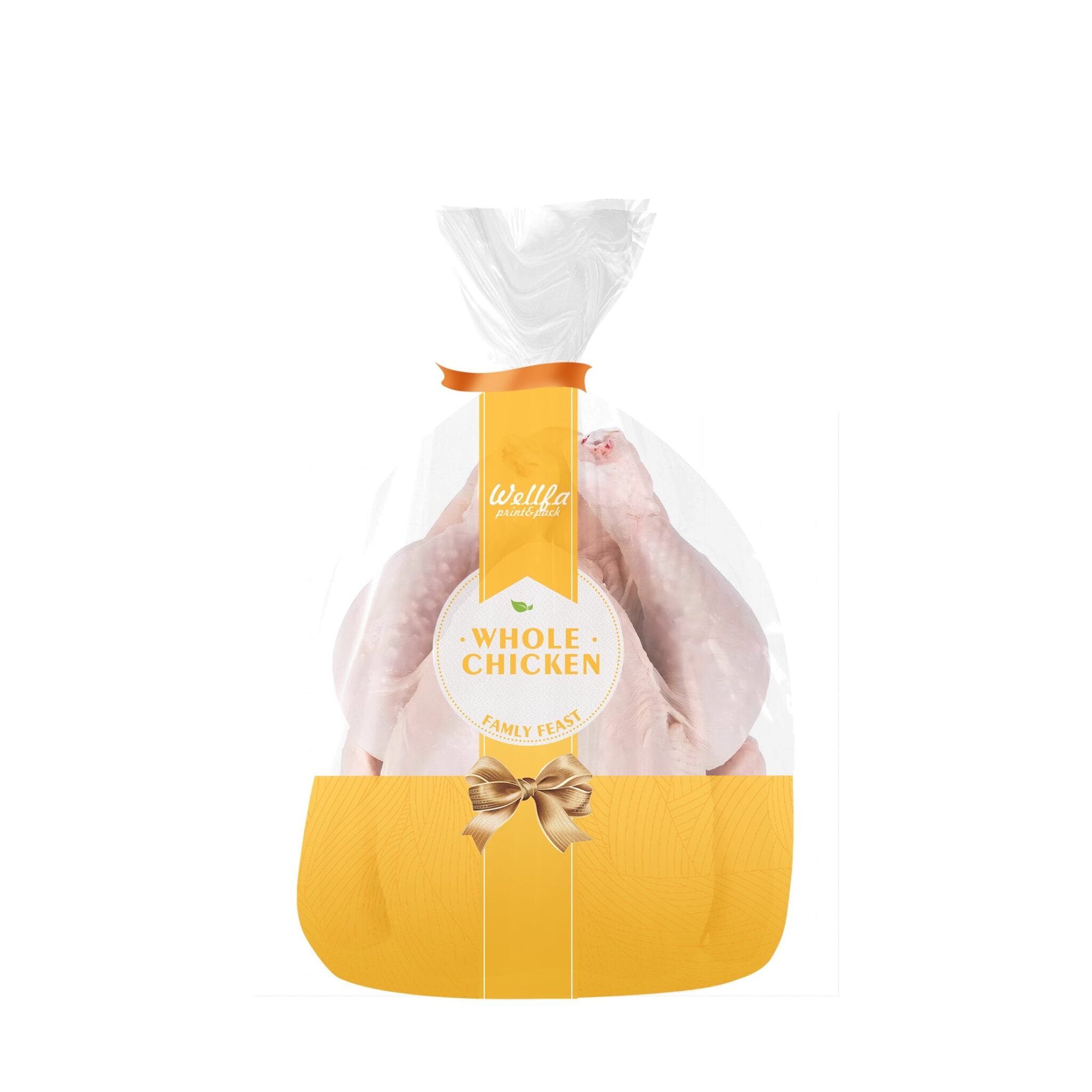 Chicken Packaging Plastics:Custom Plastic Shrink Bag Roasted Frozen ...