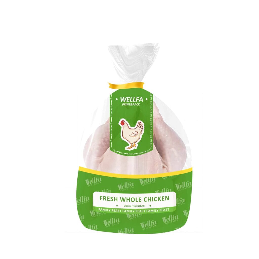 Frozen Chicken Packaging:HALAL Food Grade Custom Plastic Roasted Frozen ...
