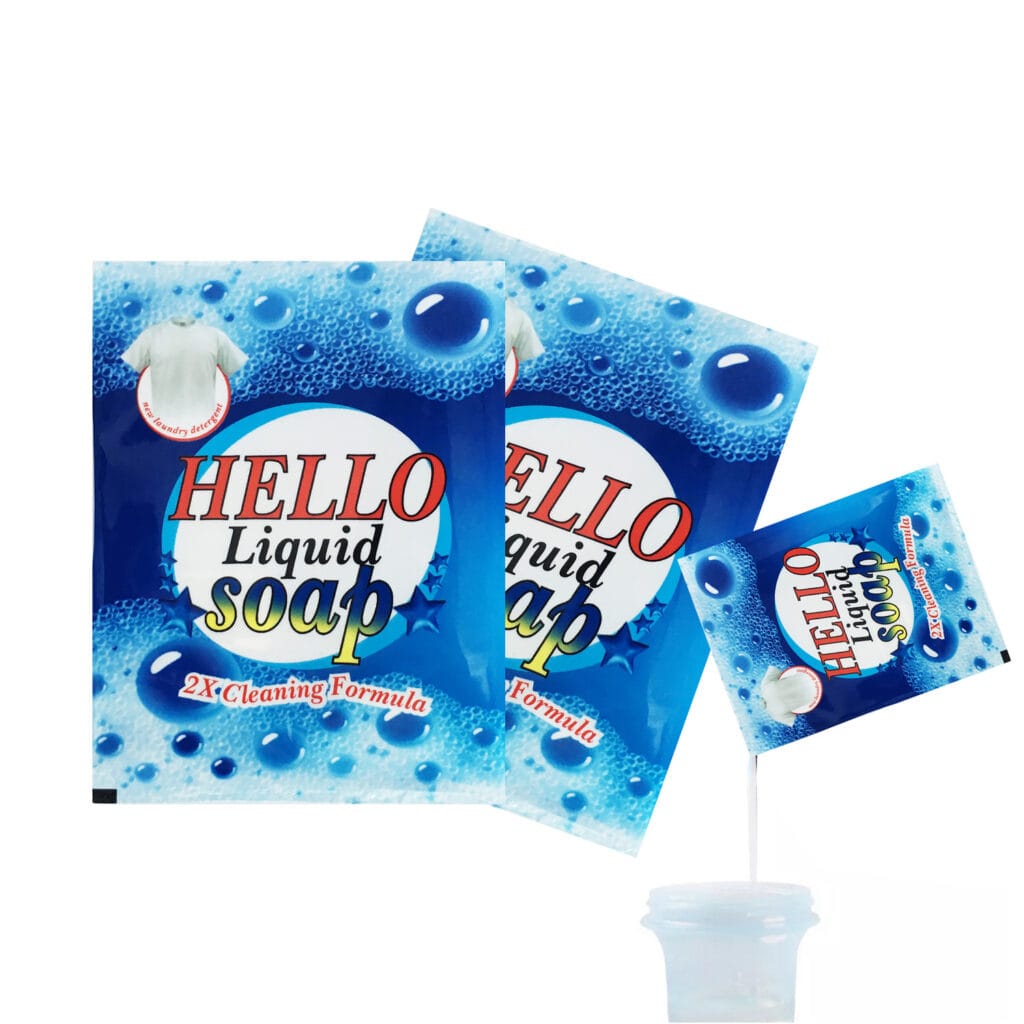 sachet packaging bag:Custom Printed Sealed Plastic Laundry Liquid ...