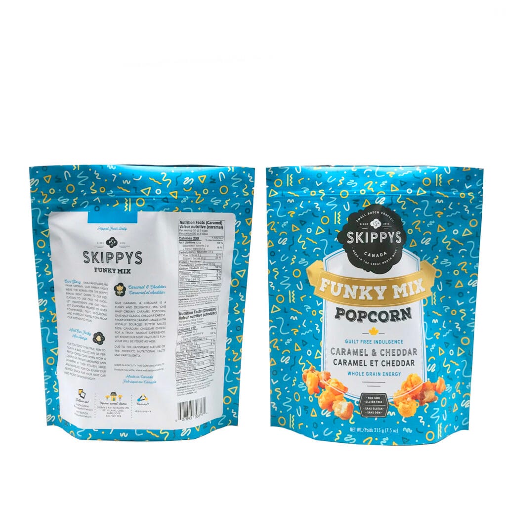 Popcorn Packaging Bag:Bolsas Custom Printing Aluminium Foil Stand Up ...