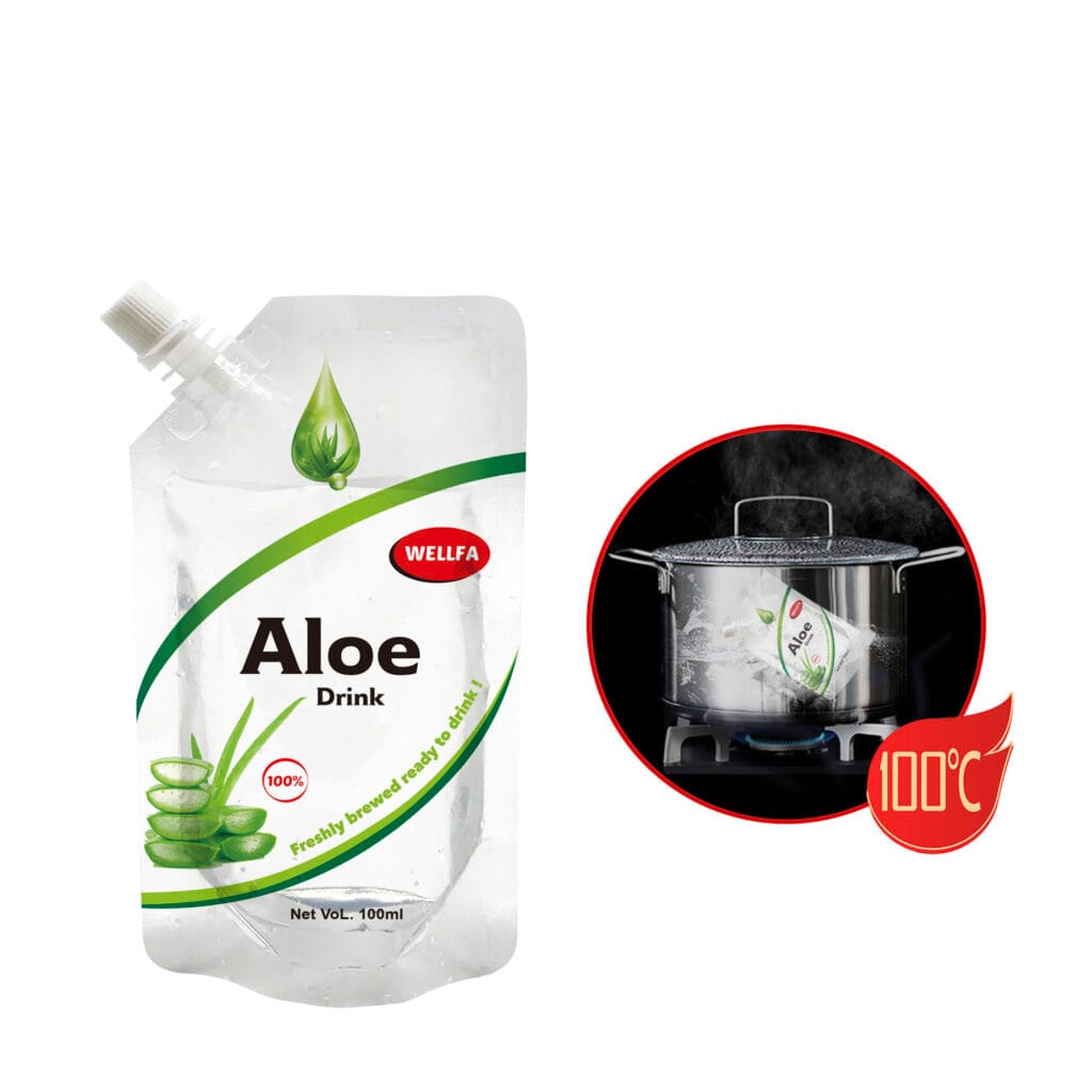 Retort Pouch Drink:High Temperature Transparent Sauce Packaging Stand ...