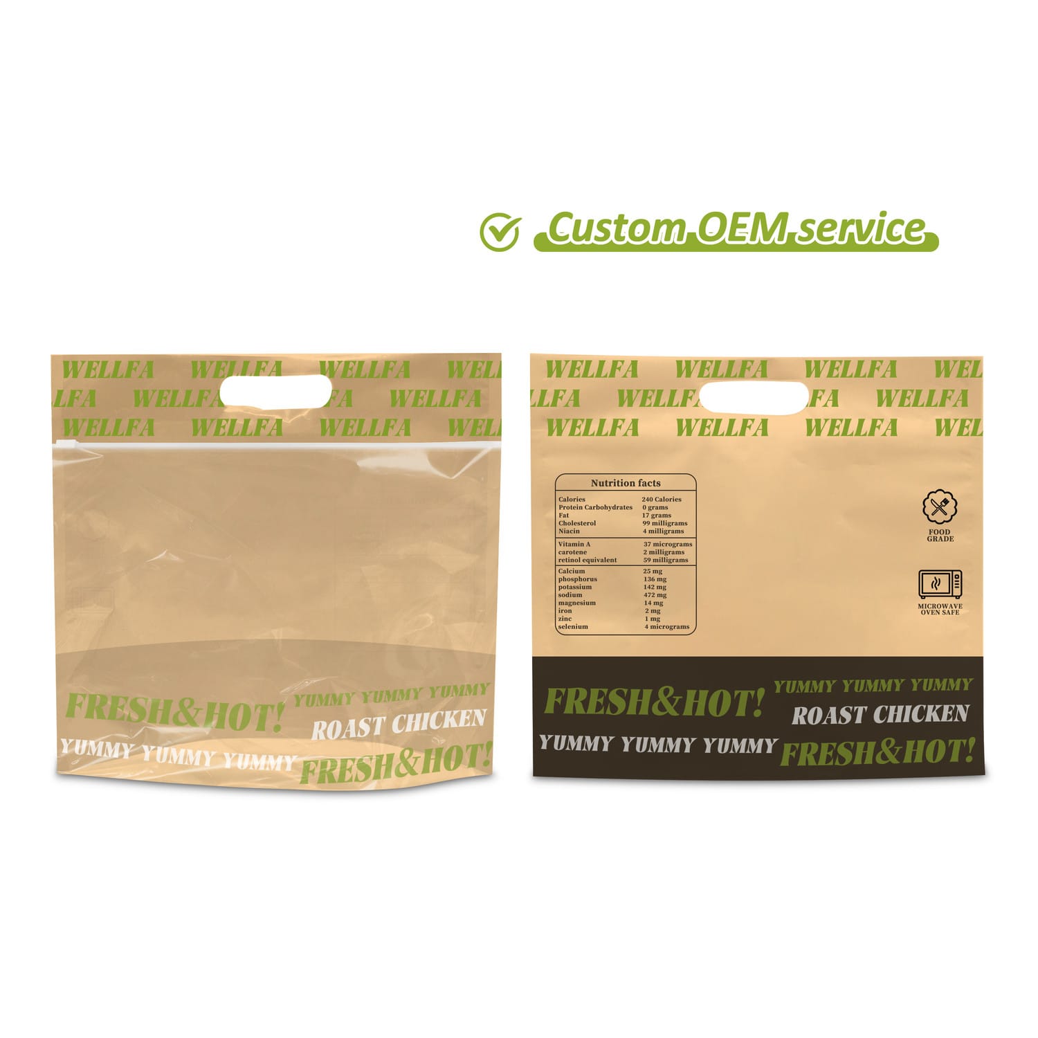 Chicken Packaging Company:Bolsas Resellables Stand Up Pouch Rotisserie ...