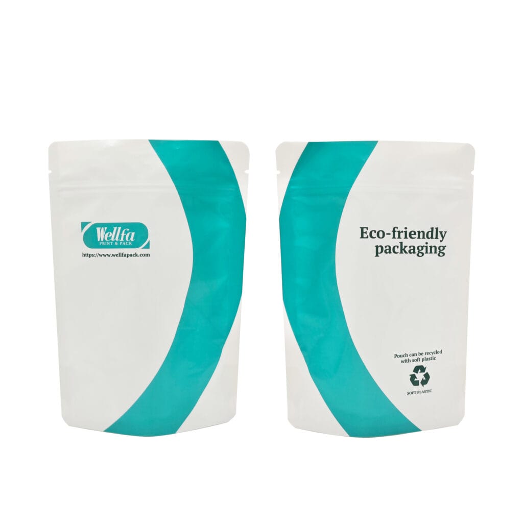 Recyclable Packaging:Custom Printed Bolsas High Barrier Stand Up Pouch ...
